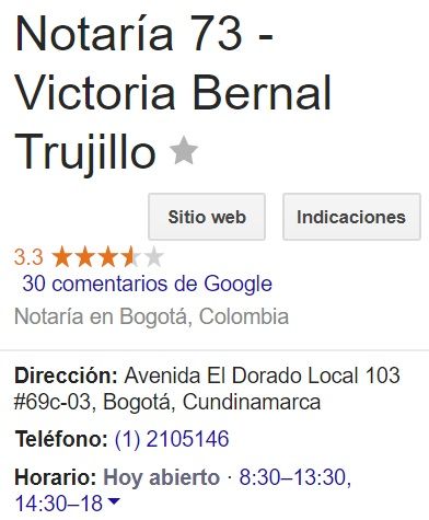 NOTARIA 73 DE BOGOTA - NOTARIA VIRTUAL BOGOTA